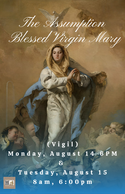 The Feast of the Assumption of the Blessed Virgin Mary, in San Diego ...